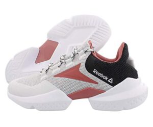 reebok split fuel womens shoes size 11, color: grey/black/pink