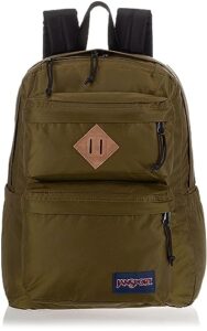 jansport js0a3p6s7g3 double break army green