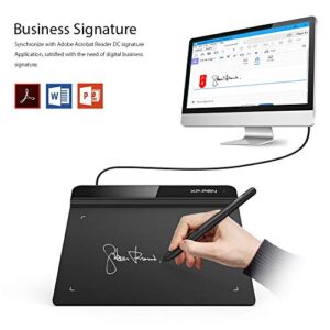 Drawing Tablet XPPen G640 OSU Pad Graphic Drawing Tablet 6X4 Inch Computer Digital Tablet for OSU Game-Rev A(MAX 266 RPS for Game Play) Compatible with Window/Mac