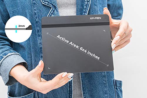 Drawing Tablet XPPen G640 OSU Pad Graphic Drawing Tablet 6X4 Inch Computer Digital Tablet for OSU Game-Rev A(MAX 266 RPS for Game Play) Compatible with Window/Mac