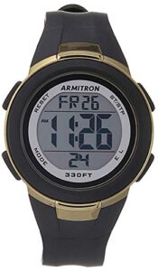 armitron sport unisex digital resin strap watch, 45/7126