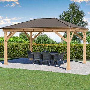 yardistry 12' x 16' meridian gazebo