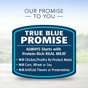 Blue Buffalo Delights Natural Adult Small Breed Wet Dog Food Cups, in Gravy, Filet Mignon & New York Strip 3.5-oz (24 Count - 12 of Each Flavor)