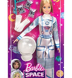 Barbie 0887961921328 GTW30-Space Discovery Astronaut Doll, Mixed