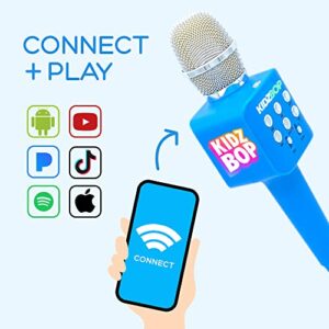 Move2Play, Kidz Bop Karaoke Microphone | The Hit Music Brand for Kids | Birthday Gift for Girls and Boys | Toy for Kids Ages 4, 5, 6, 7, 8+ Years Old