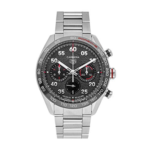 Tag Heuer Carrera Porsche Special Edition Chronograph Automatic Grey Dial Mens Watch CBN2A1F.BA0643