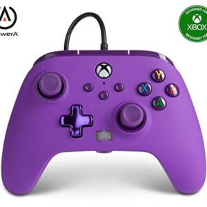 PowerA Enhanced Wired Controller for Xbox Series X|S - Royal Purple