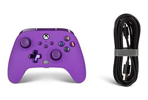 PowerA Enhanced Wired Controller for Xbox Series X|S - Royal Purple