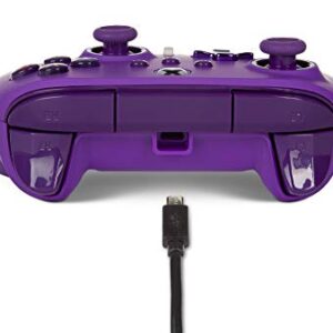 PowerA Enhanced Wired Controller for Xbox Series X|S - Royal Purple