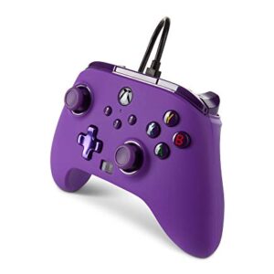 PowerA Enhanced Wired Controller for Xbox Series X|S - Royal Purple