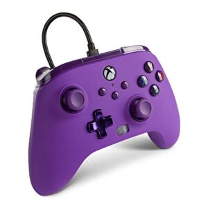 PowerA Enhanced Wired Controller for Xbox Series X|S - Royal Purple