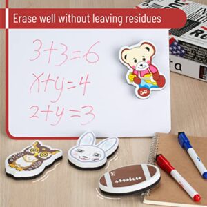 Mr. Pen - Whiteboard Eraser for Kids, Cute Dry Erase Erasers, 6 Pack, Magnetic Eraser for Dry-Erase Boards, Whiteboard Erasers for Classroom, Dry Erase Eraser, Dry Eraser Magnetic