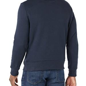 Amazon Essentials Men's Long-sleeve Quarter-zip Fleece Sweatshirt, Navy, Large