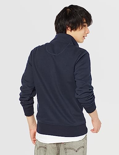 Amazon Essentials Men's Long-sleeve Quarter-zip Fleece Sweatshirt, Navy, Large