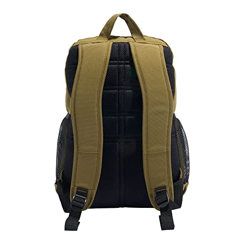 Carhartt 23L Single-Compartment Backpack, Durable Pack with Laptop Sleeve and Duravax Abrasion Resistant Base, Basil, One Size