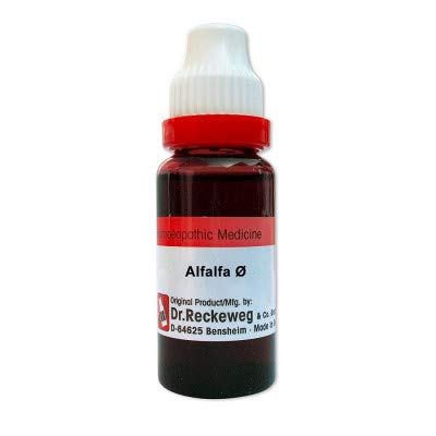 Dr. Reckeweg Germany Homeopathic Alfalfa Mother Tincture Q (20ml) - by Shopworld2