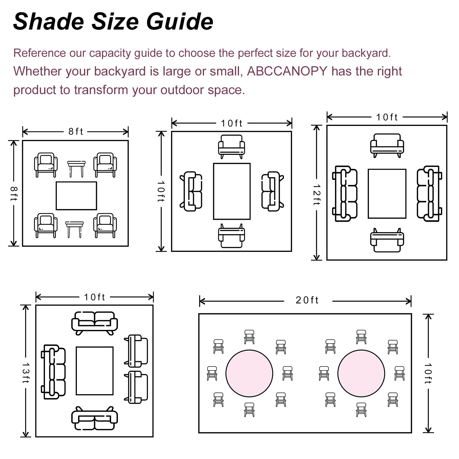 ABCCANOPY 10x20 Outdoor Gazebo - Patio Gazebo with Mosquito Netting, Outdoor Canopies for Shade and Rain for Lawn, Garden, Backyard & Deck (Khaki)