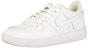 nike boy's air force 1 mid le (big kid) white/white 7 big kid m