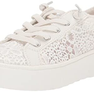 Roxy Women's Sheilahh Slip On Platform Sneaker Shoe, ASH/White, 9