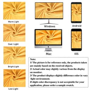 Chiffon Backdrop Curtain 5FTx9FT Gold Chiffon Fabric Drapes for Wedding Ceremony Chiffon Voile Curtains 2 Panels 29"x108" Photography Backdrop Drapes Party Stage Backdrop (29''x108''x2pcs, Gold)