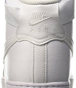 Nike Men's Air Force 1 High '07 Basketball Shoe, White/White, 9