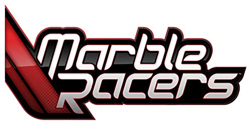 Marble Racers Light Up 1:43 Scale Quick Shot Pull-Back Motor Race Cars - Green & Orange