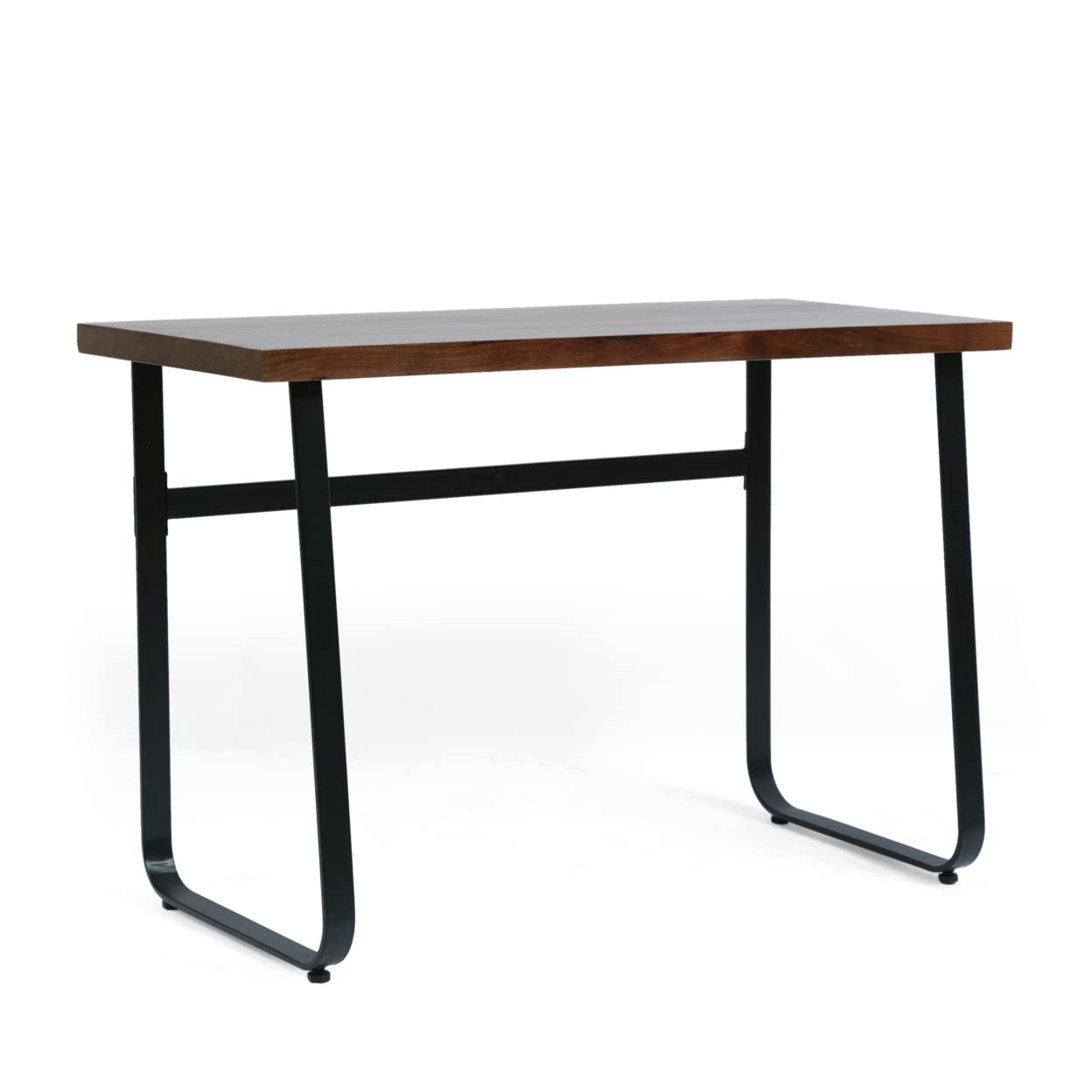 Christopher Knight Home Breaden Desk, Black + Walnut