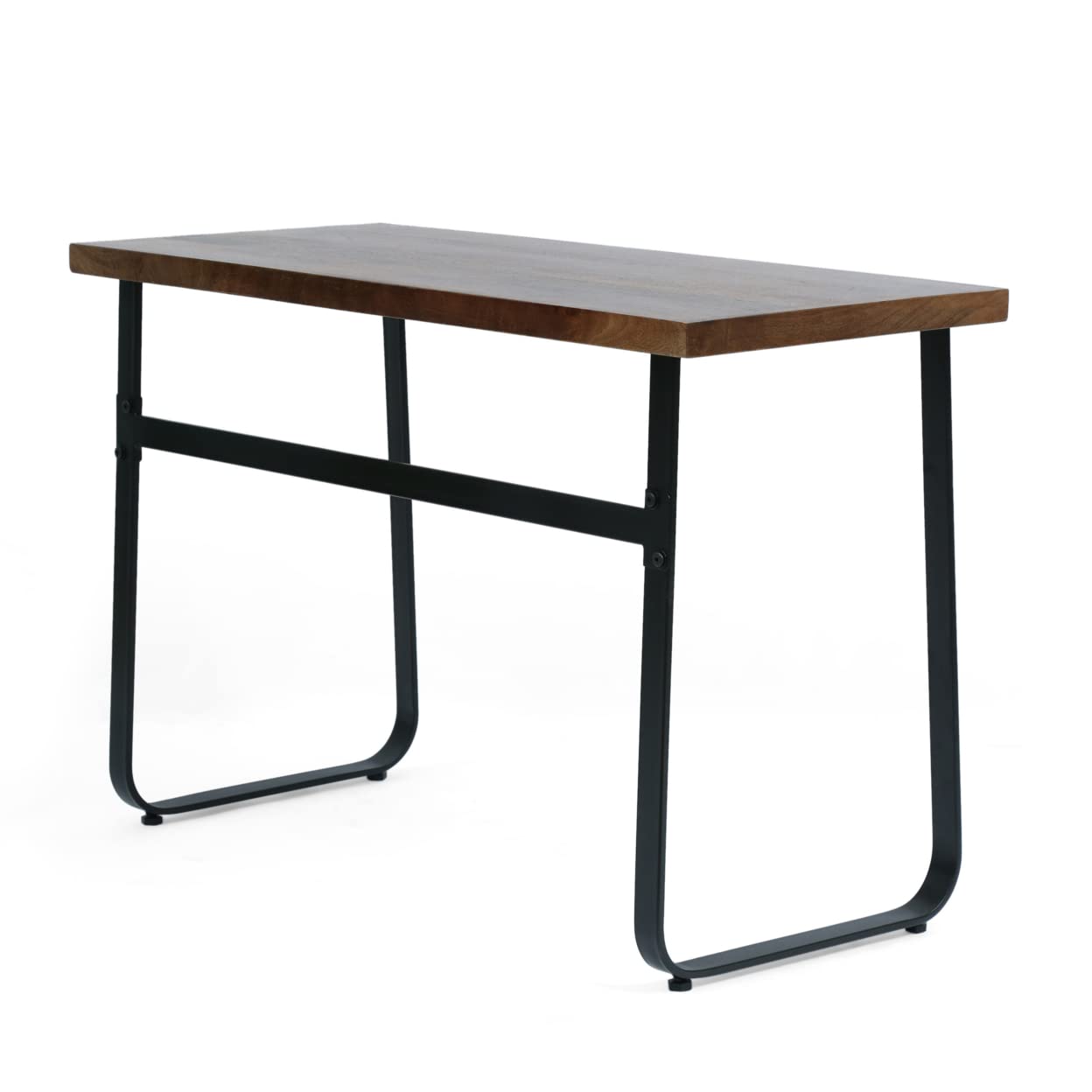 Christopher Knight Home Breaden Desk, Black + Walnut