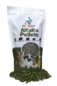 high desert delight alfalfa pellets: the holy grail of small pet food for your furry, feathered, and shelled friends