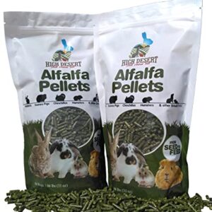 High Desert Delight Alfalfa Pellets: The Holy Grail of Small Pet Food for Your Furry, Feathered, and Shelled Friends