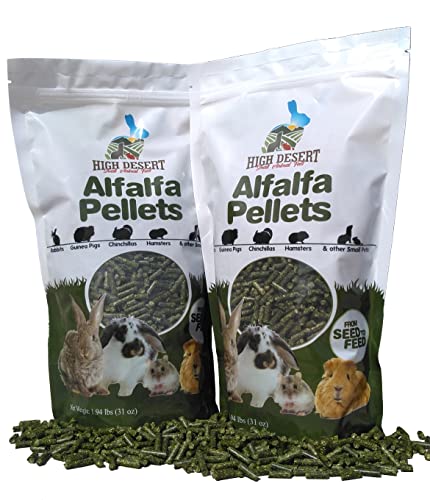 High Desert Delight Alfalfa Pellets: The Holy Grail of Small Pet Food for Your Furry, Feathered, and Shelled Friends