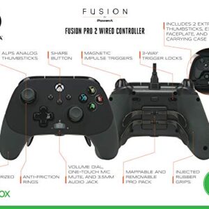 PowerA FUSION Pro 2 Wired Controller for Xbox Series X|S, gamepad, video game controller, works with Xbox One