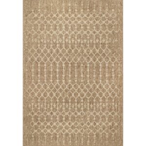 nuLOOM Grayson Moroccan Trellis Indoor/Outdoor Area Rug, 5x8, Beige