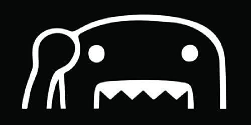 MAF - Domo Peeking Monster Vinyl Decal -5.75 IN VINYL DECAL STICKER FOR CARS LAPTOPS WALLS WINDOWS TOOLBOX GIFT