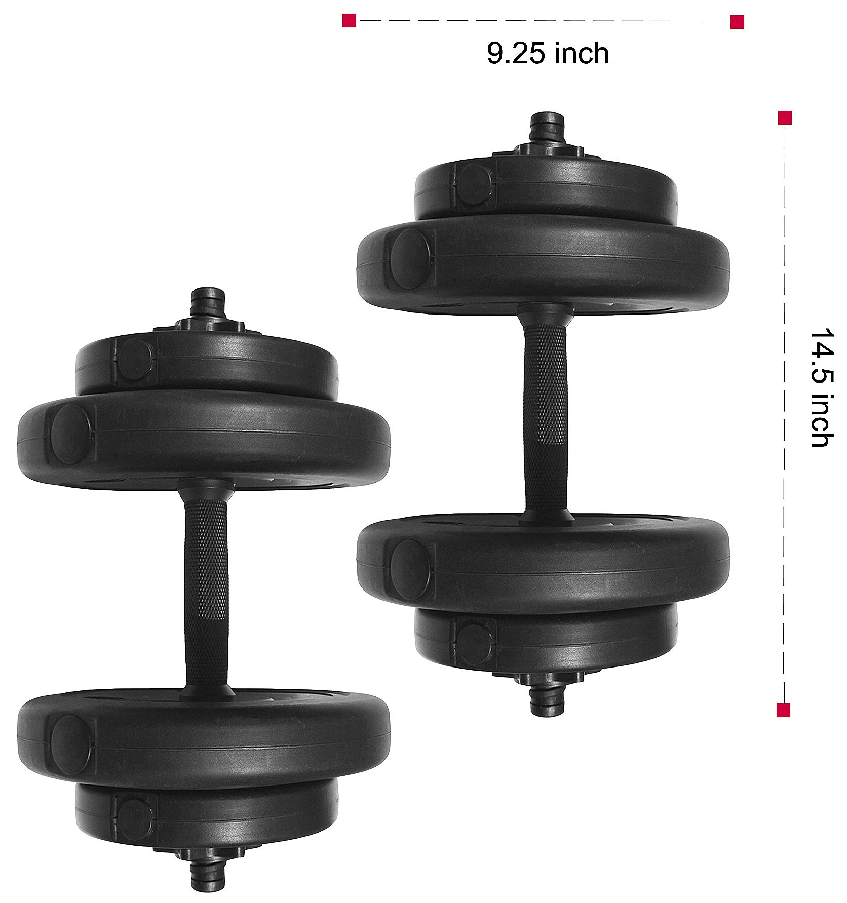 Powergainz BalanceFrom All-Purpose Weight Set, 40 lbs