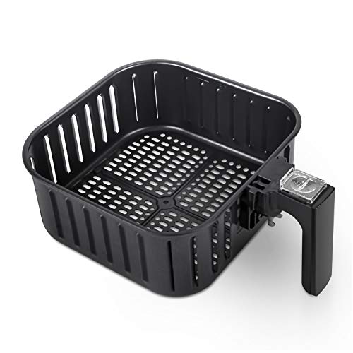 COSORI Air Fryer Accessories, Replacement 5.8QT Original Basket For COSORI CP358-AF, CS358-AF Air Fryers, Non-Stick, Dishwasher-Safe, CAF-P582B, Black