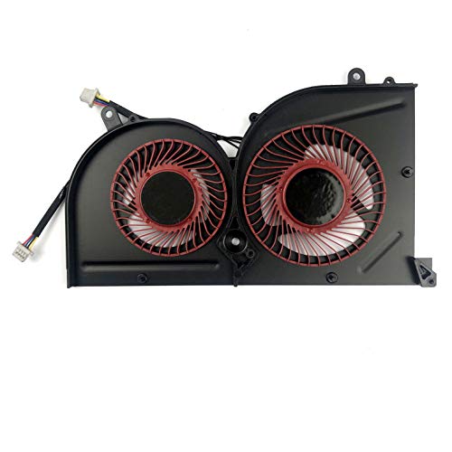 BestParts CPU + GPU Cooling Fan for MSI GS63 GS63VR 6RF 6RF-001US 7RF 7RF-212UK GS73 GS73VR 6RF 6RF-005CA 7RF 7RE-004CN 7RG 7RG-026RU 7RG-039NL MS-16K2 MS-17B MS-17B1 BS5005HS-U2F1 BS5005HS-U2L1