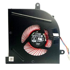 BestParts CPU + GPU Cooling Fan for MSI GS63 GS63VR 6RF 6RF-001US 7RF 7RF-212UK GS73 GS73VR 6RF 6RF-005CA 7RF 7RE-004CN 7RG 7RG-026RU 7RG-039NL MS-16K2 MS-17B MS-17B1 BS5005HS-U2F1 BS5005HS-U2L1