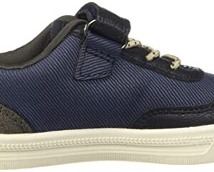 OshKosh B'Gosh Boy's Gareth Sneaker, Navy, 4 Toddler