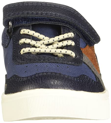 OshKosh B'Gosh Boy's Gareth Sneaker, Navy, 4 Toddler