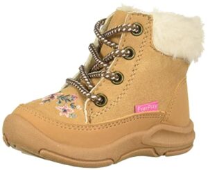 oshkosh b'gosh girls ramira everplay fashion boot, tan, 9 toddler