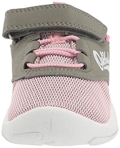 OshKosh B'Gosh Girls Noomo Sneaker, Olive, 6 Toddler