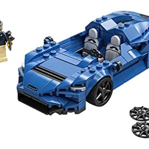 LEGO Speed Champions McLaren Elva 76902 Building Kit; Top Toy Car; Cool Toy for Kids; New 2021 (263 Pieces)