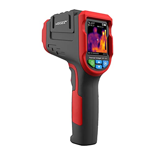 NOYAFA Industrial Thermal Imaging Device NF-521, 24 * 24 Pixels Resolution 16 GB Memory Card Thermal Imaging Camera with 2.4 Inch TFT LCD Display