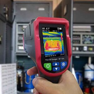 NOYAFA Industrial Thermal Imaging Device NF-521, 24 * 24 Pixels Resolution 16 GB Memory Card Thermal Imaging Camera with 2.4 Inch TFT LCD Display