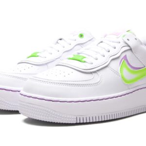 Nike Women's Shoes Air Force 1 Shadow White Electric Green DD9684-100 (Numeric_9_Point_5)