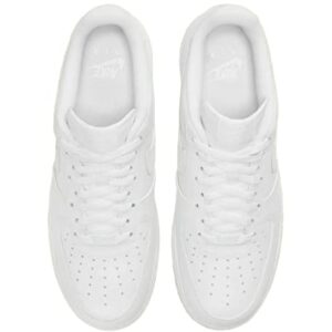 Nike Men's Air Force 1 Low '07 Shoe, White/White-gum Light Brown, 10.5