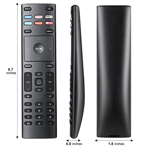 Universal Replacement Remote Control XRT136 Compatible with All Vizio Smart TVs(D-Series E-Series M-Series P/PX-Series V-Series)