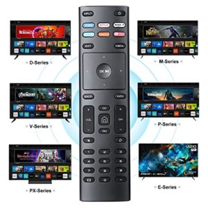 Universal Replacement Remote Control XRT136 Compatible with All Vizio Smart TVs(D-Series E-Series M-Series P/PX-Series V-Series)