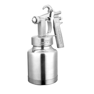 endozer spray gun, siphon feed, electroplating handle, 1000ml, 1.3mm nozzle for a variety of low viscosity paints, such as lacquer, enamel, stain, urethane with air flow